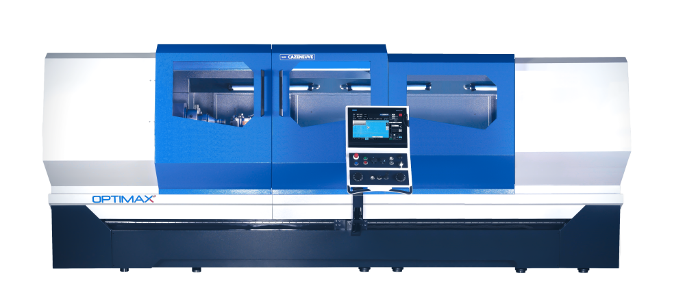CAZENEUVE LANCEERT DE NIEUWE OPTIMAX 740 DRAAIBANK | BMT Machines